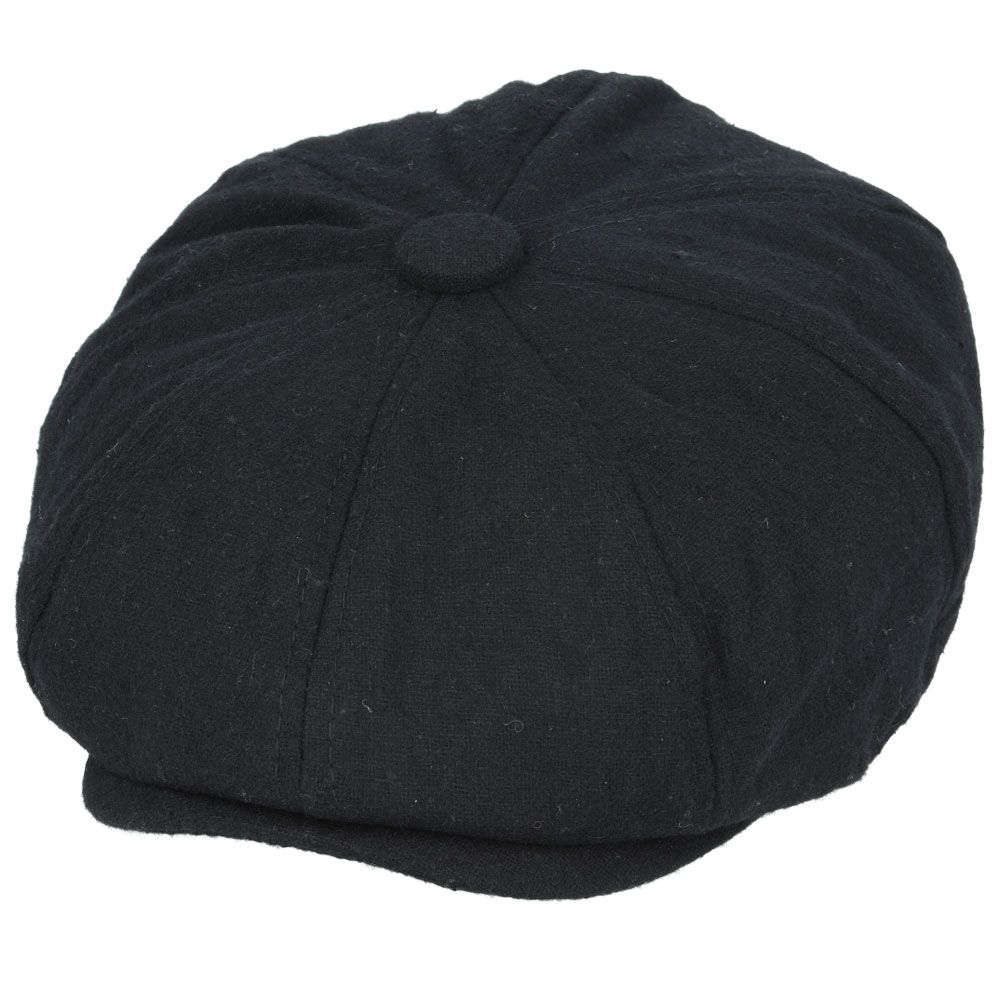 Maz 8 Panel Newsboy Cap With Elastic At The Back – Bullantic
