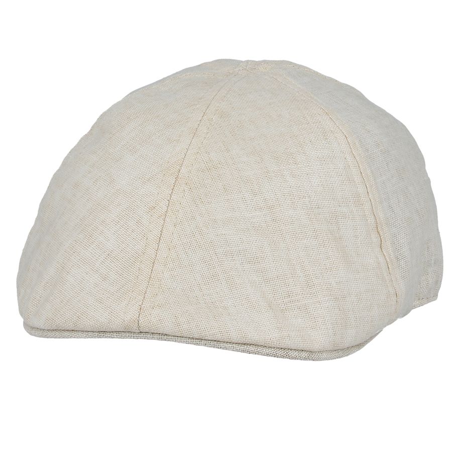 Maz Linen Six Panel Flat Cap – Bullantic